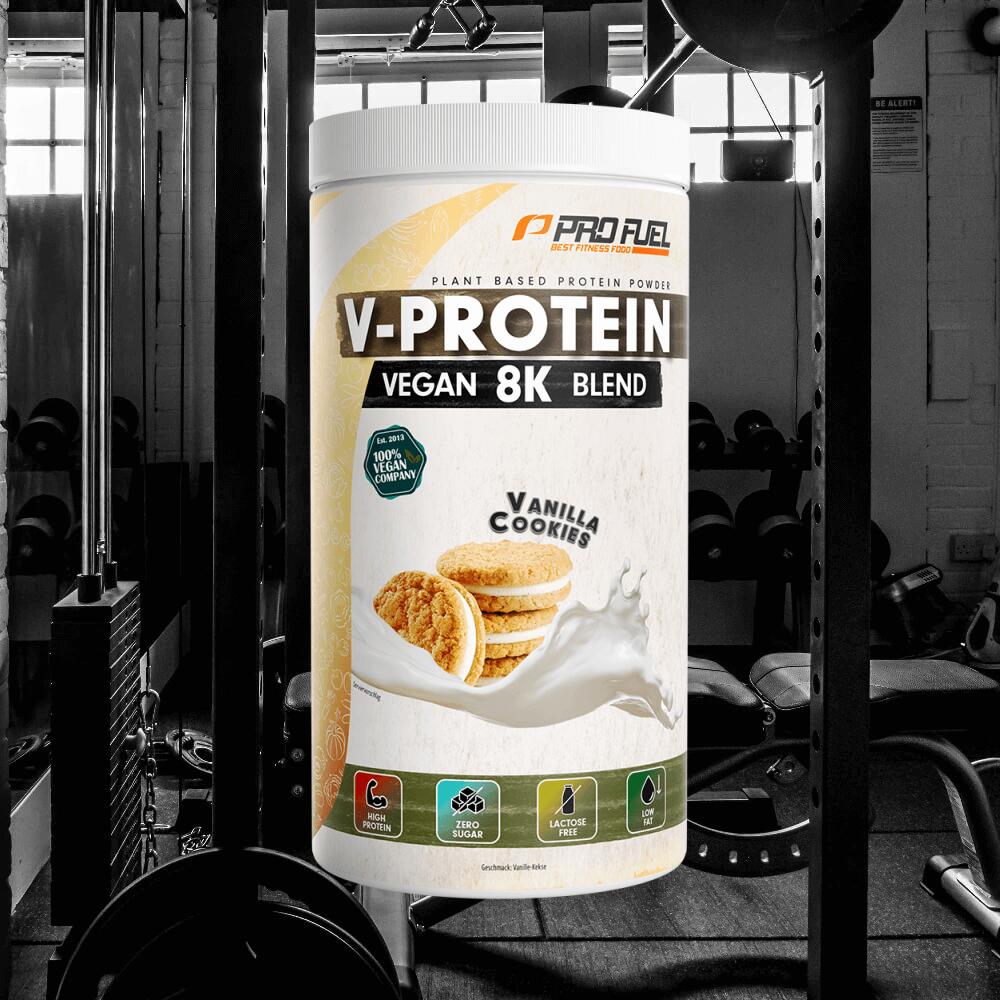ProFuel V-Protein 8K Blend (750g) Vanilla Cookies PROFUEL | Decathlon