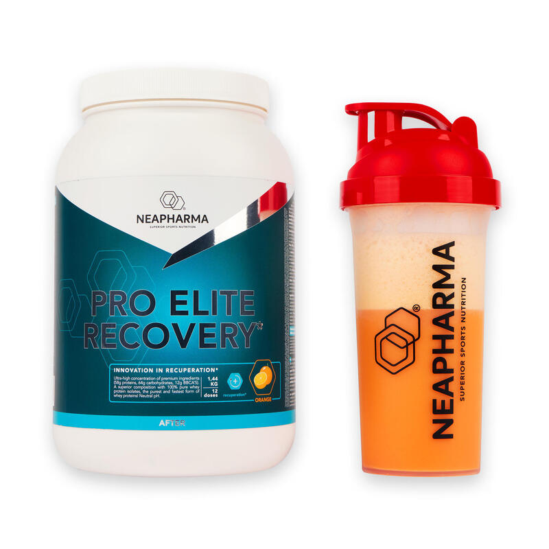 Shake de récupération 56g protéines, Orange, récupération musculaire, 24 shakes NEAPHARMA ...