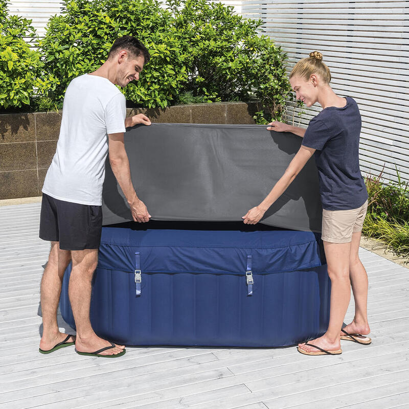 Bestway Couverture thermique Energysense pour spas carrés 180 x 180 x ...