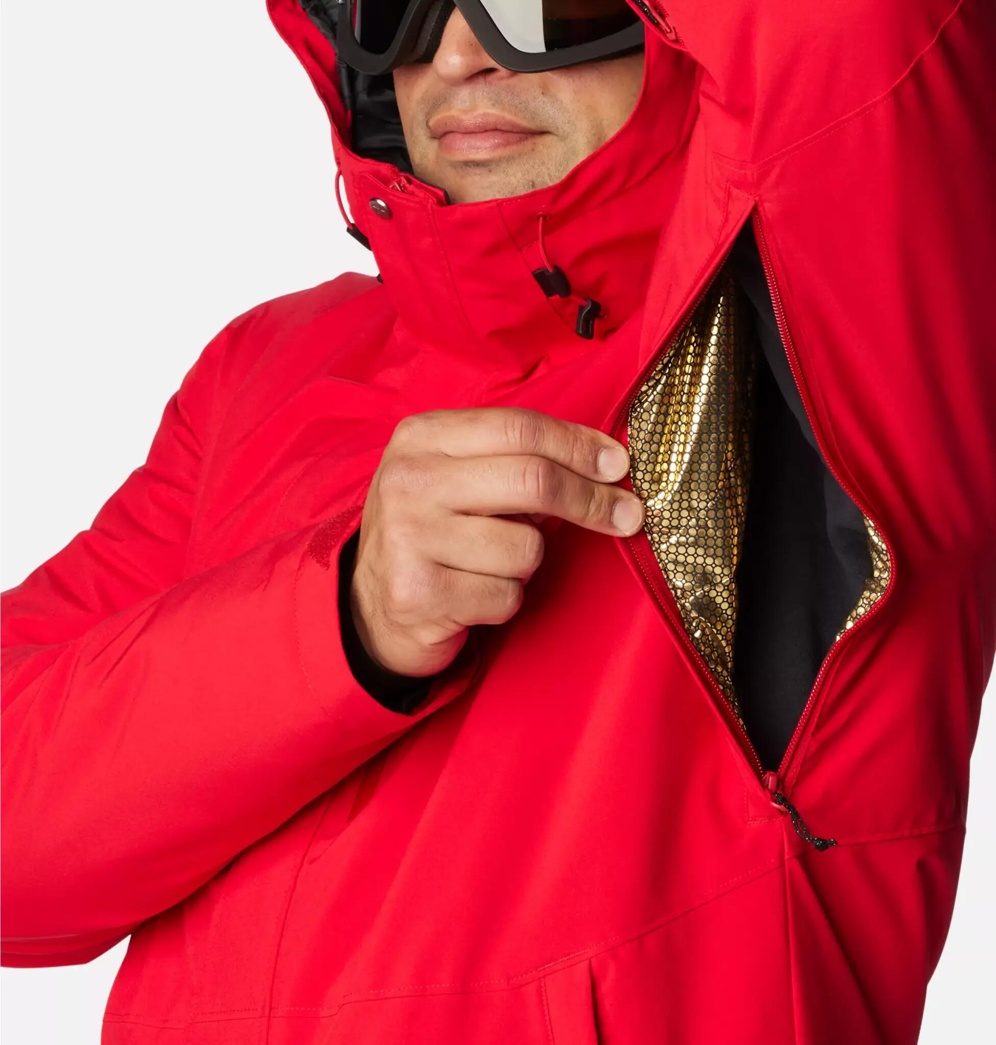 Ski Jassen Heren - COLUMBIA Winter District™ II Jacket - Mountain Red ...