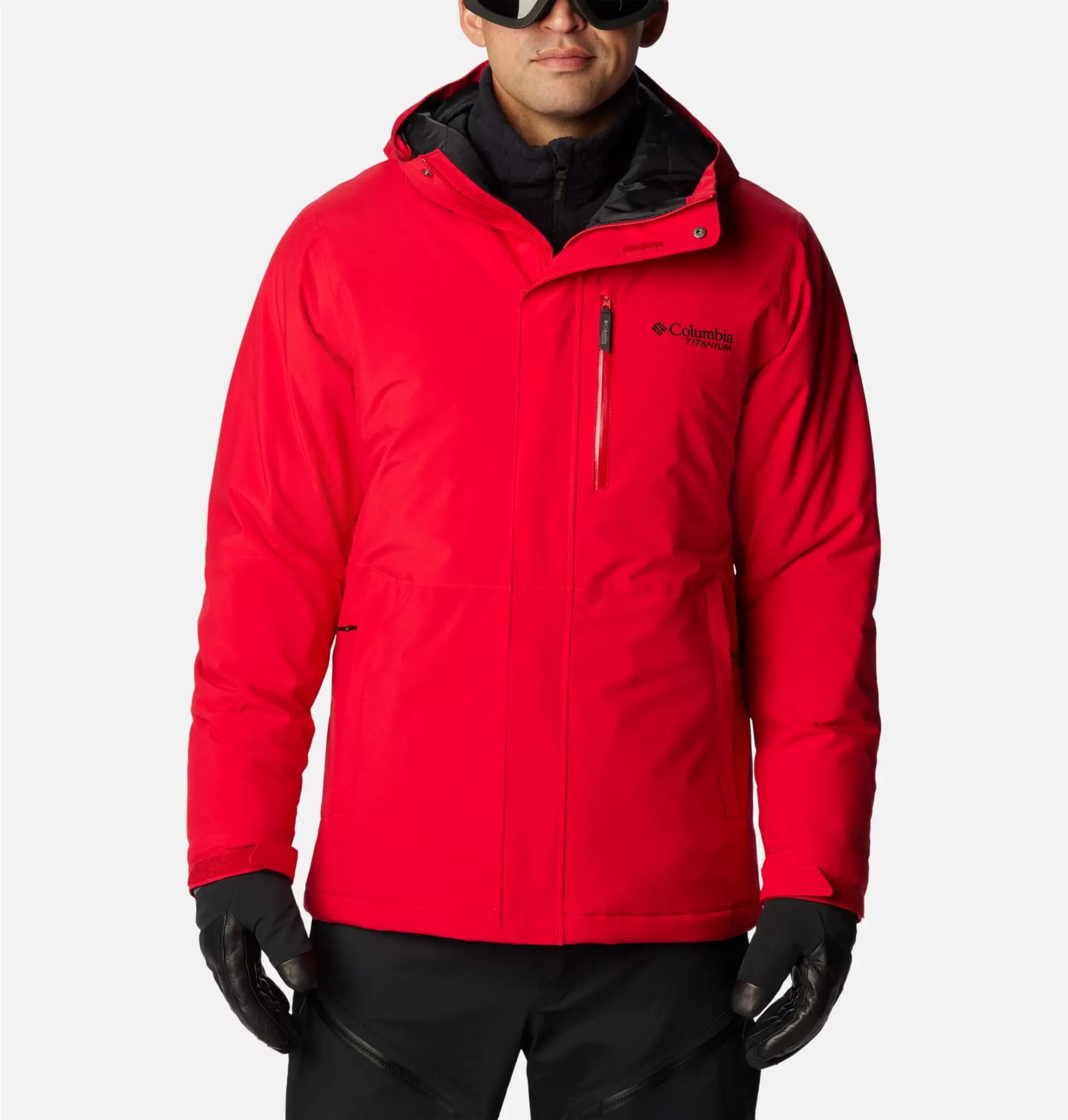 Ski Jassen Heren - COLUMBIA Winter District™ II Jacket - Mountain Red ...