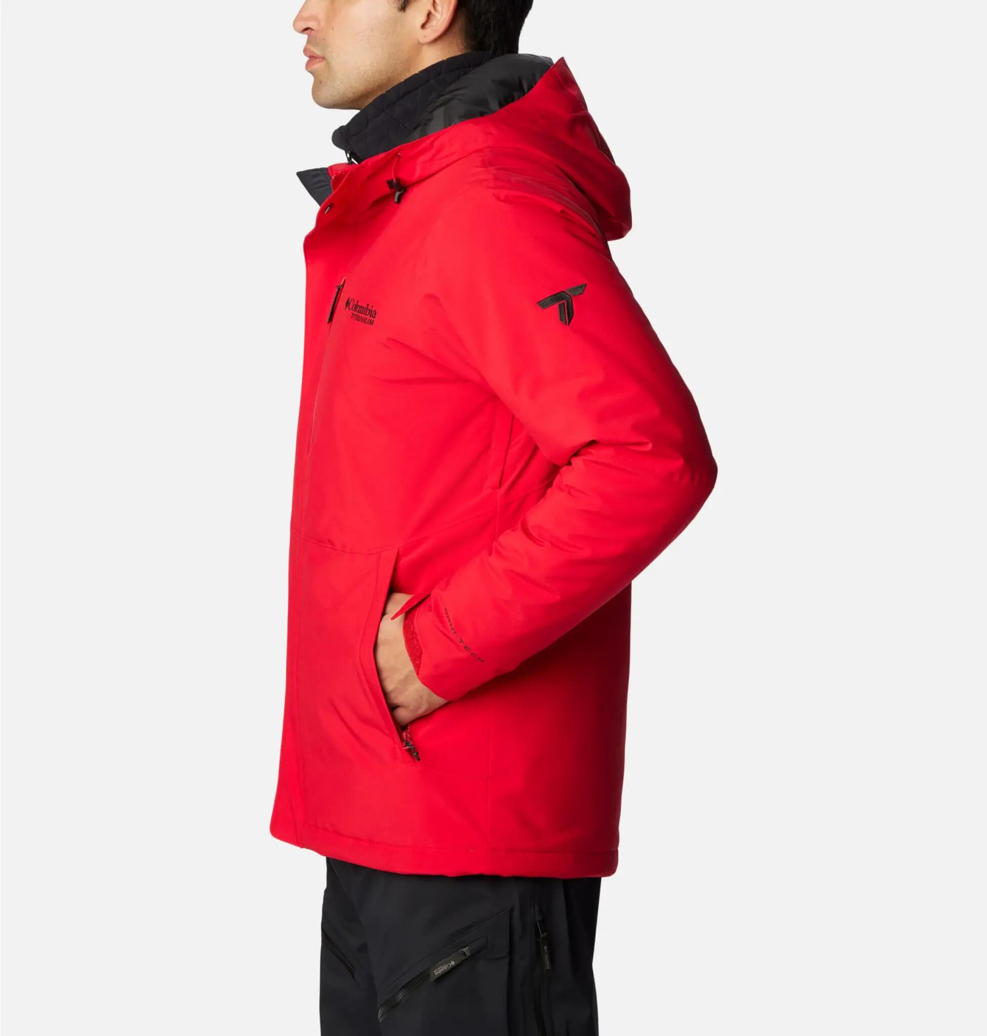 Ski Jassen Heren - COLUMBIA Winter District™ II Jacket - Mountain Red ...