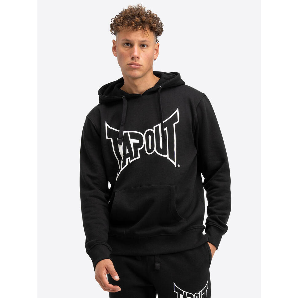 TAPOUT TAPOUT Heren sweatshirt met capuchon regular fit LIFESTYLE BASIC ...
