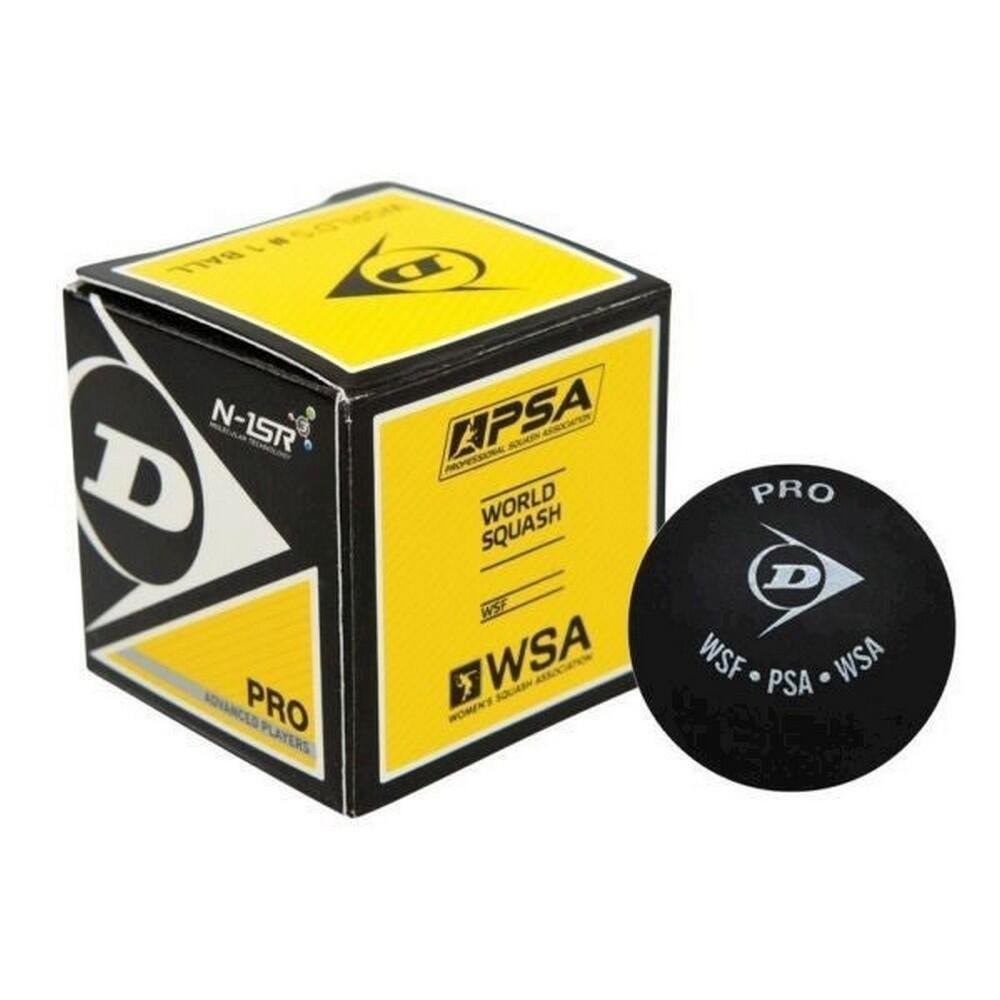 Pro Squash Balls (Pack of 12) (Yellow/Black) One Size | Decathlon