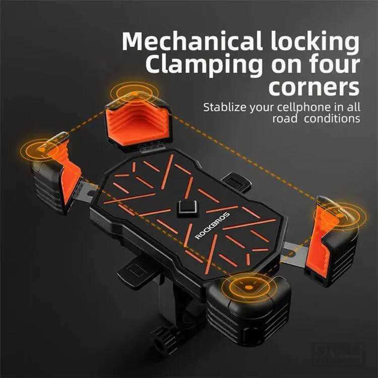 ROCKBROS - Suport pentru smartphone biciclete rotire 360° Hw-117 ...