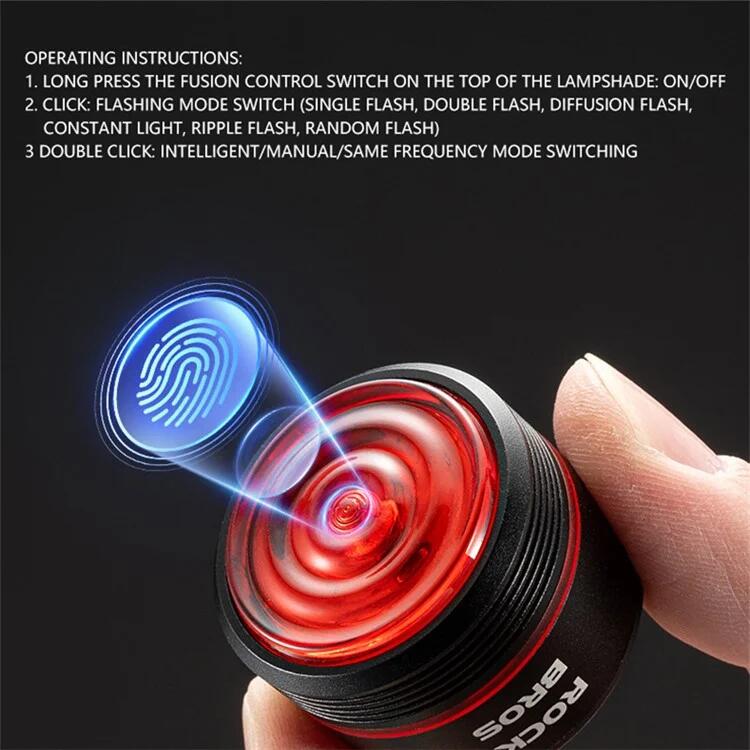Smart Waterproof Bike Tail Light | Decathlon