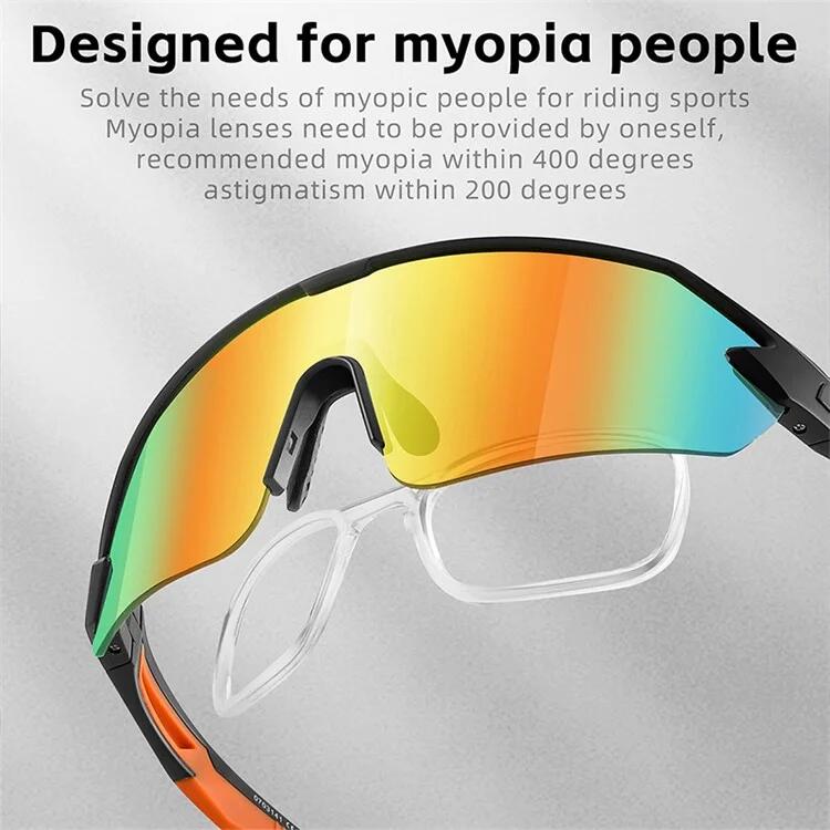 Kolorowe okulary przeciwsłoneczne do jazdy na rowerze WEST BIKING ...