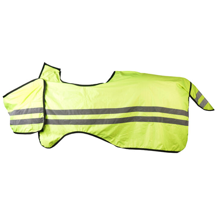 Couvre-reins pour cheval reflexion fluo de luxe Horka HORKA | Decathlon