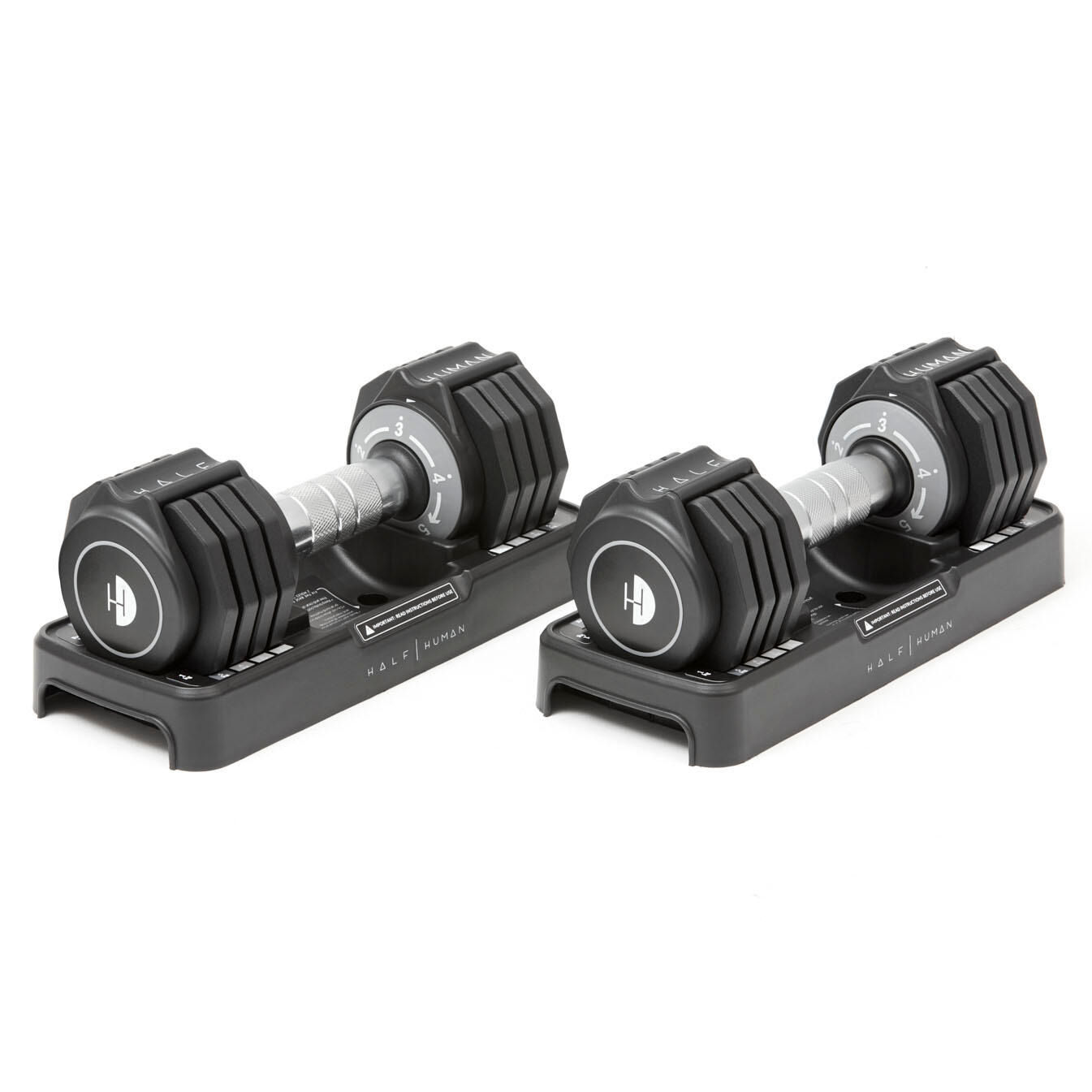 Half Human 5kg Adjustable Dumbbell Set HALF HUMAN | Decathlon