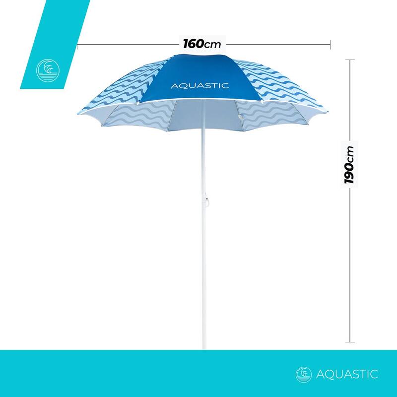 Parasol plażowy AQUASTIC Ombrelo AQUASTIC | Decathlon
