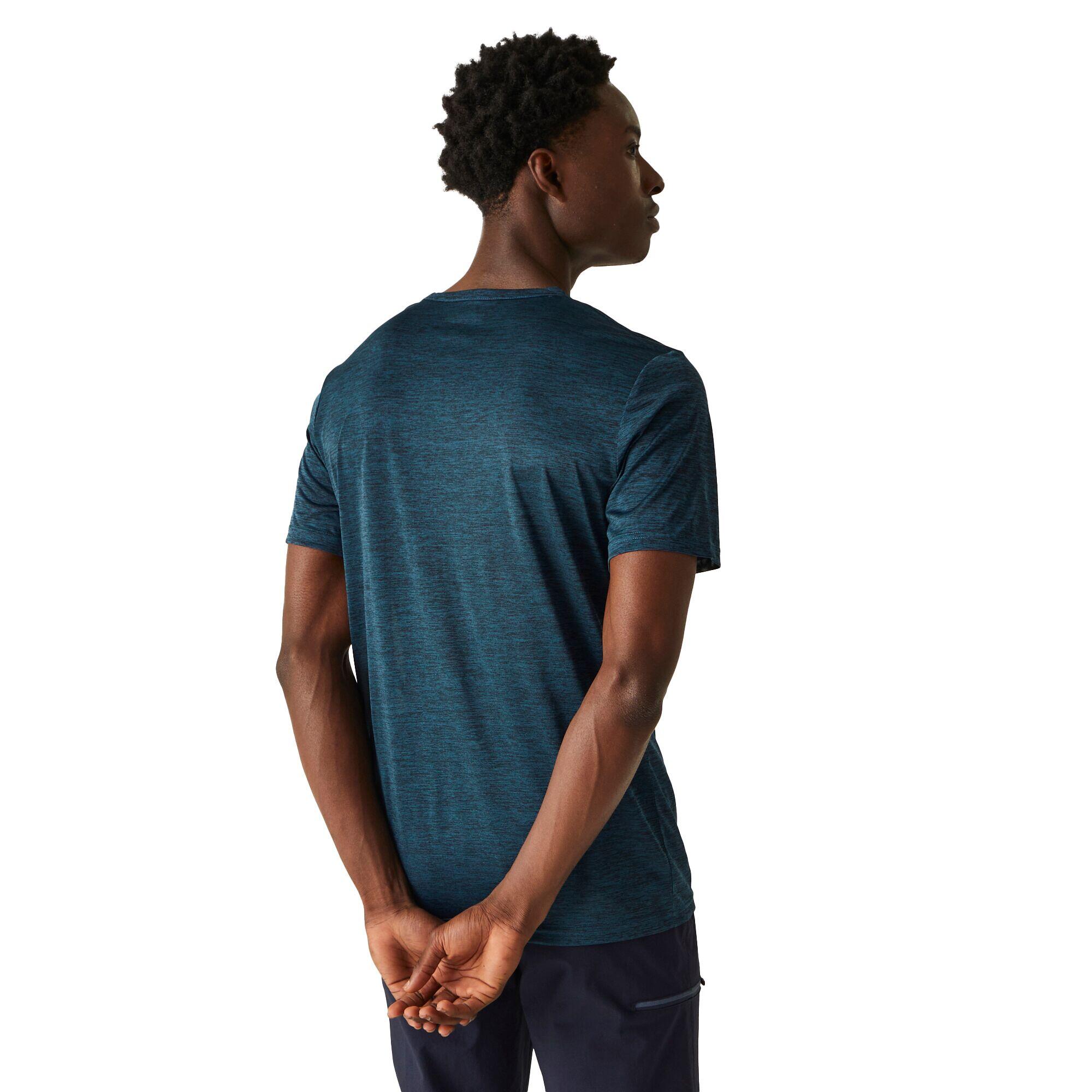 Heren Fingal VIII Cycle Marl TShirt (Marokkaans blauw) REGATTA | Decathlon