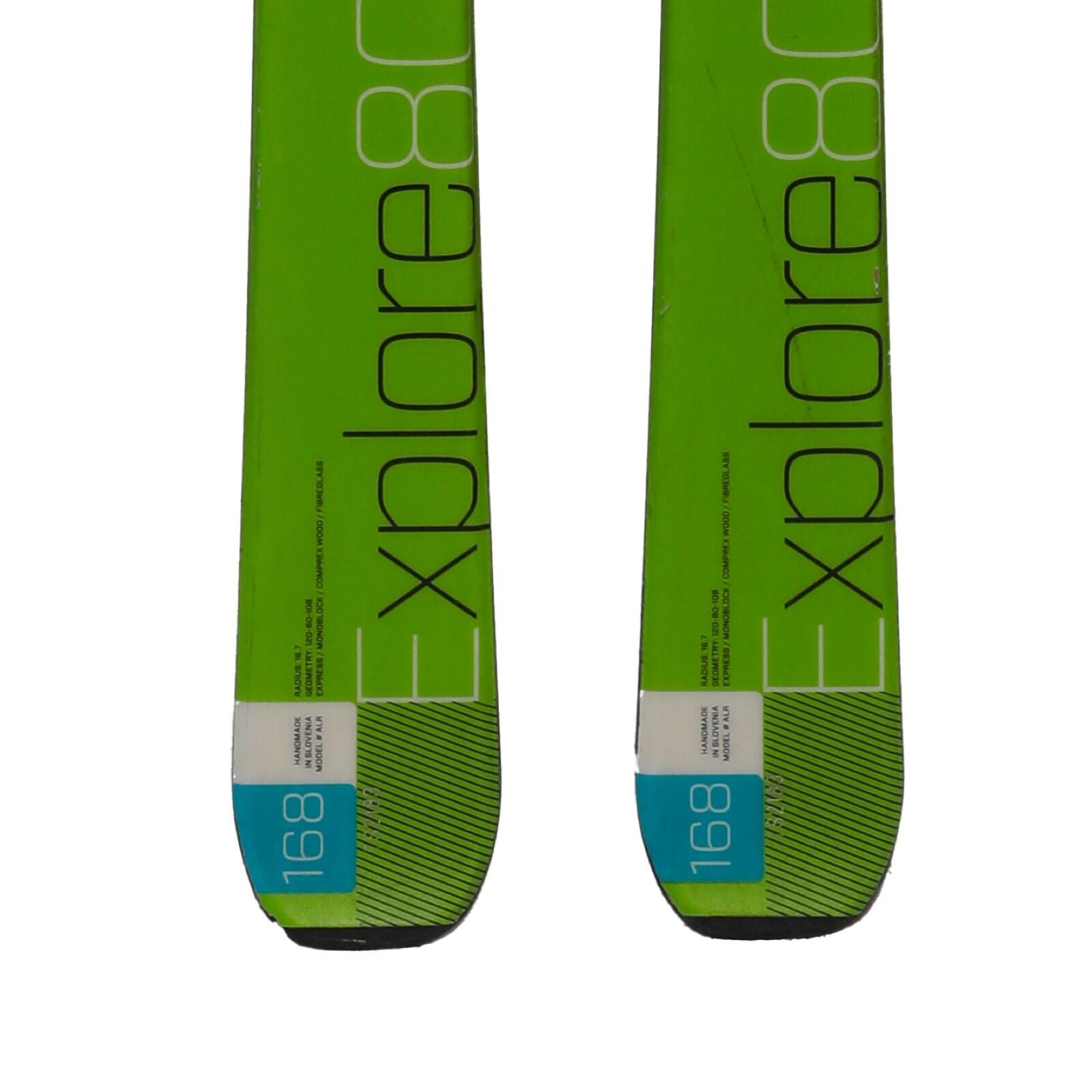 SECOND HAND - Sci Usati Elan E Rise Explore 80 + Attacchi ELAN | Decathlon