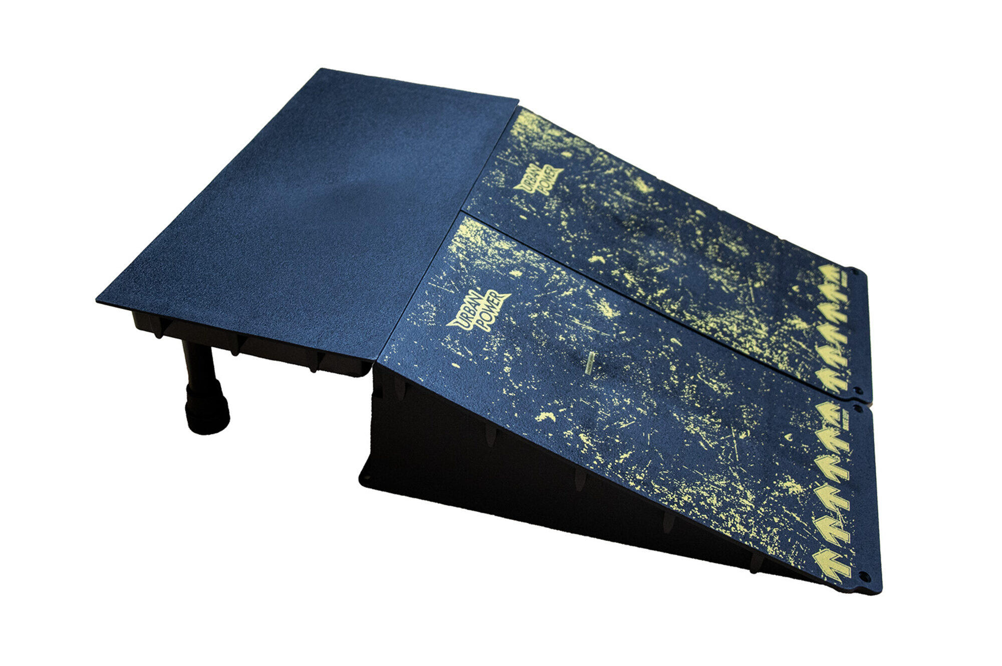 Modular Skate Ramps - 13 Configurations, Rigid PVC, 6 Pieces POWER SHOT ...