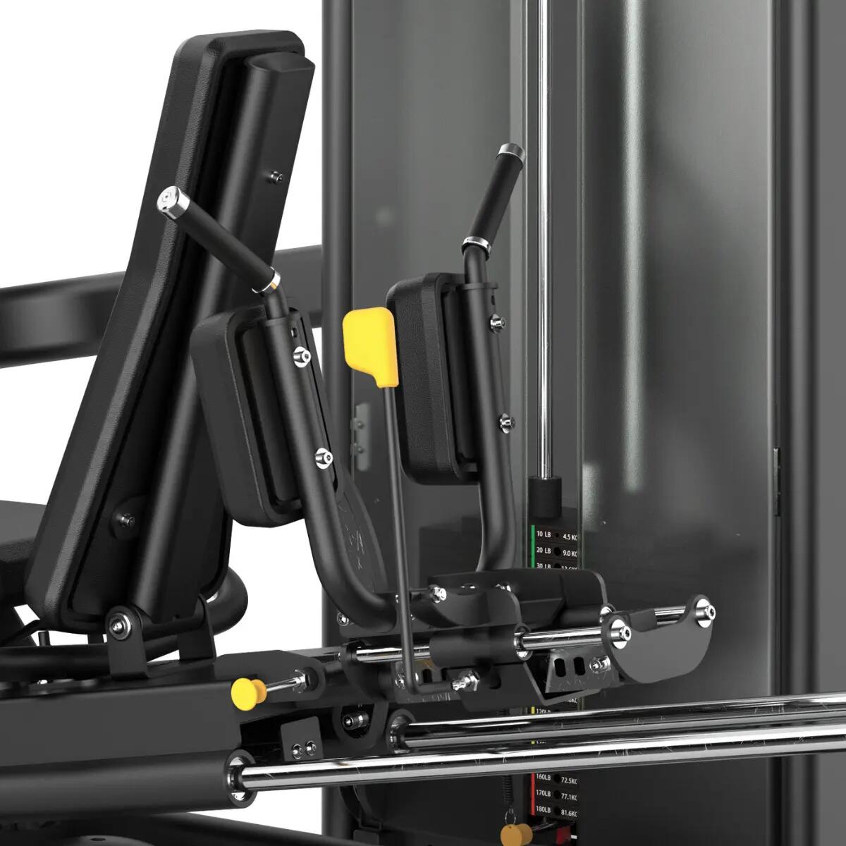 ABSOLUTE - Horizontal Leg Press/Hack Squat PLX-9500 | Decathlon