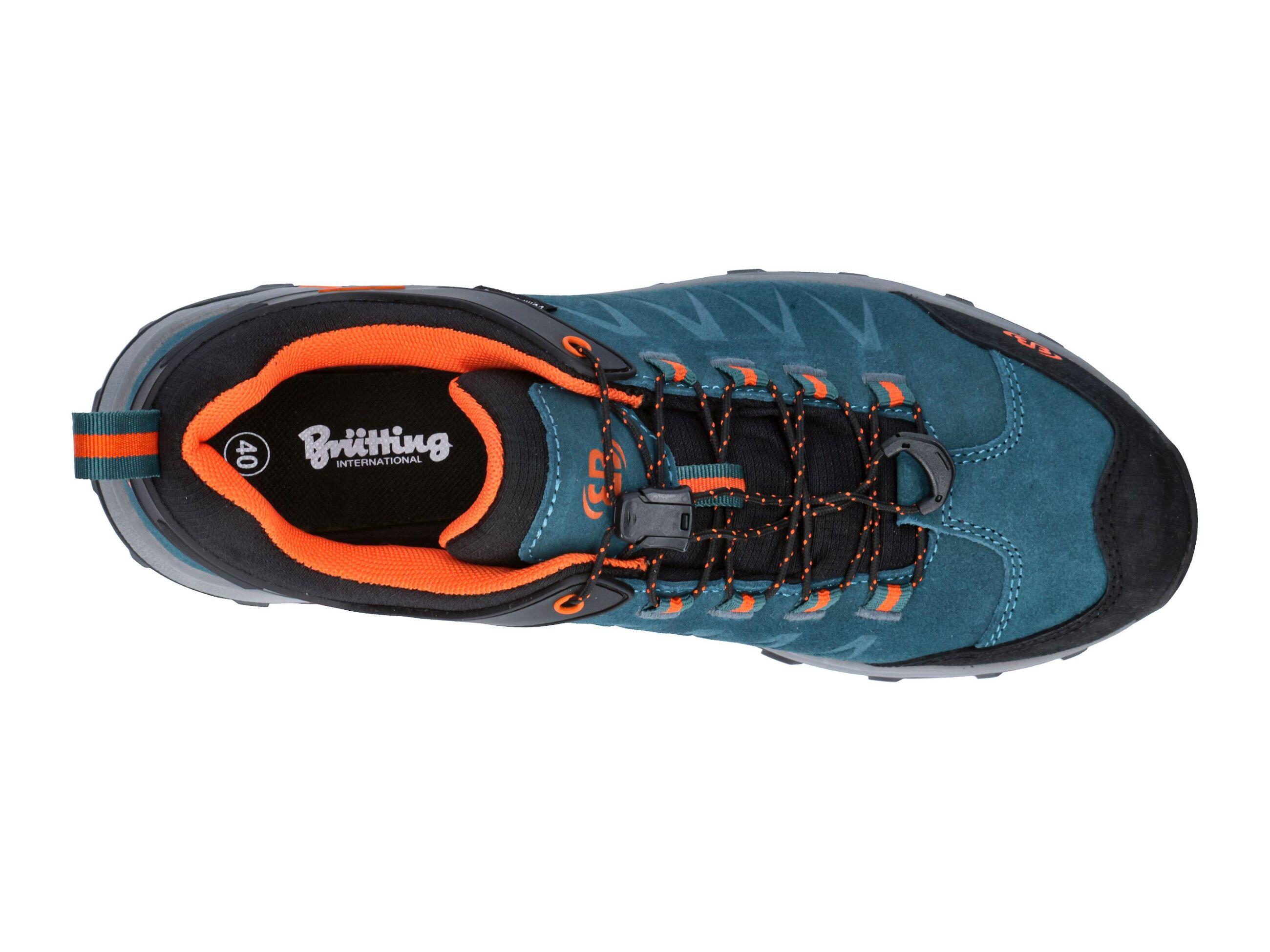 Brütting Mount Chester suede hiking shoes green, waterproof BRUTTING ...