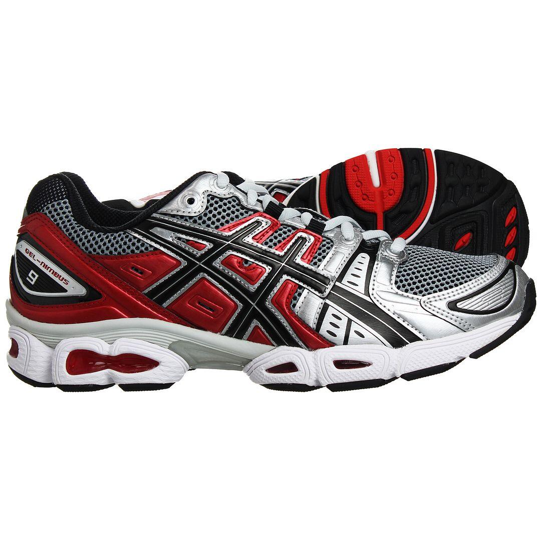 Asics Gel-Nimbus 9 Mens Silver Trainers ASICS | Decathlon