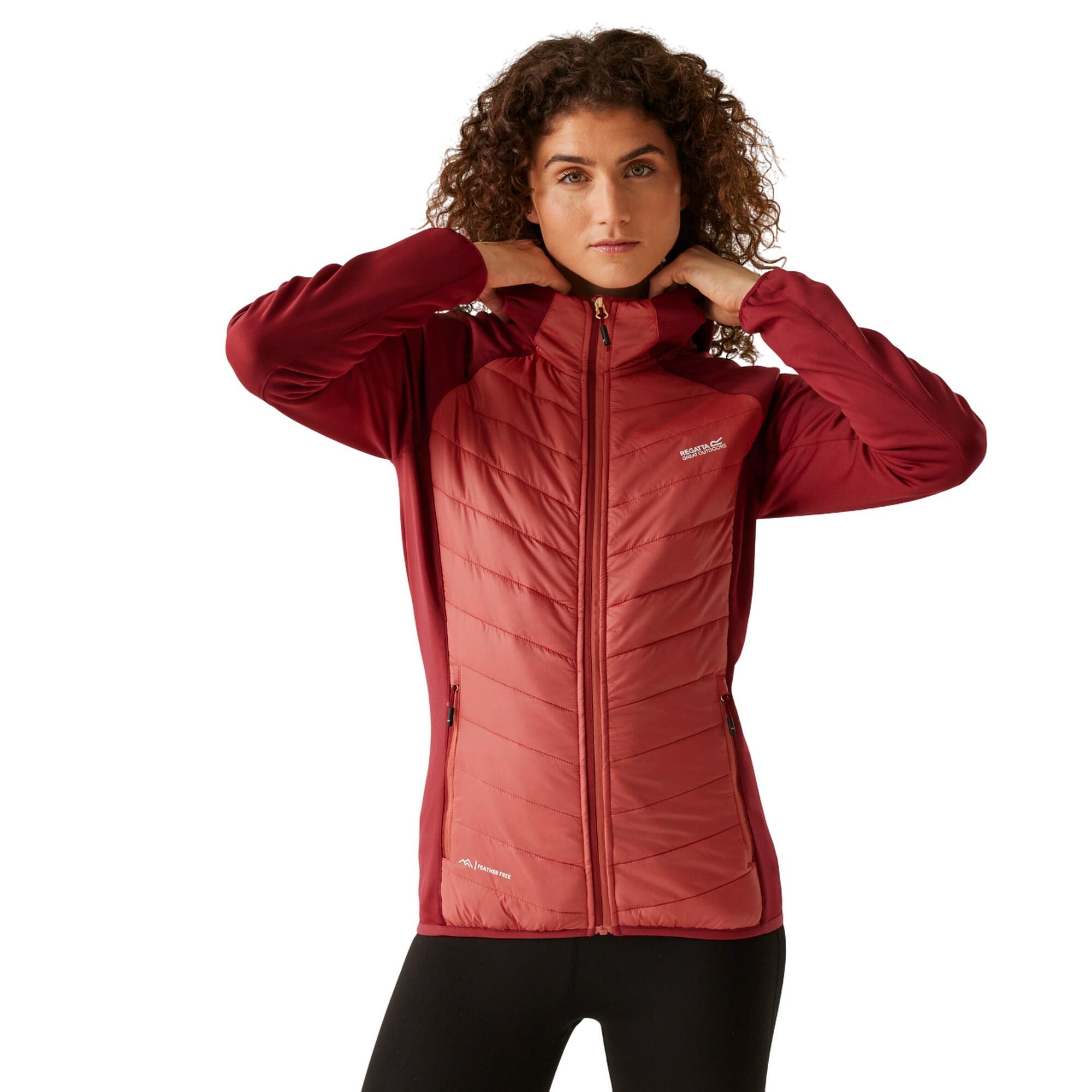 Womens/Ladies Andreson VIII Hybrid Jacket (Mineral Red/Rumba Red ...
