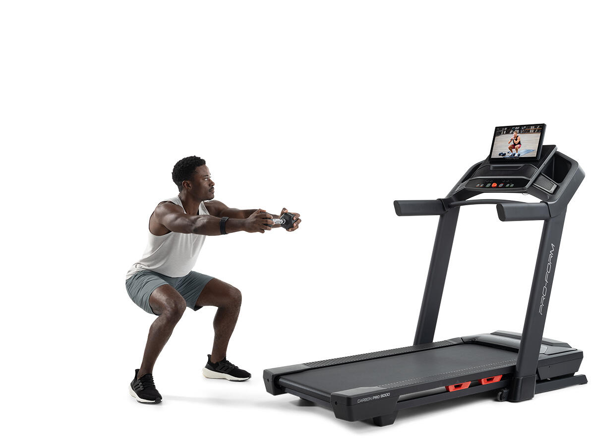 Loopband Carbon Pro 9000 / helling +12% / 16” touchscreen PROFORM ...