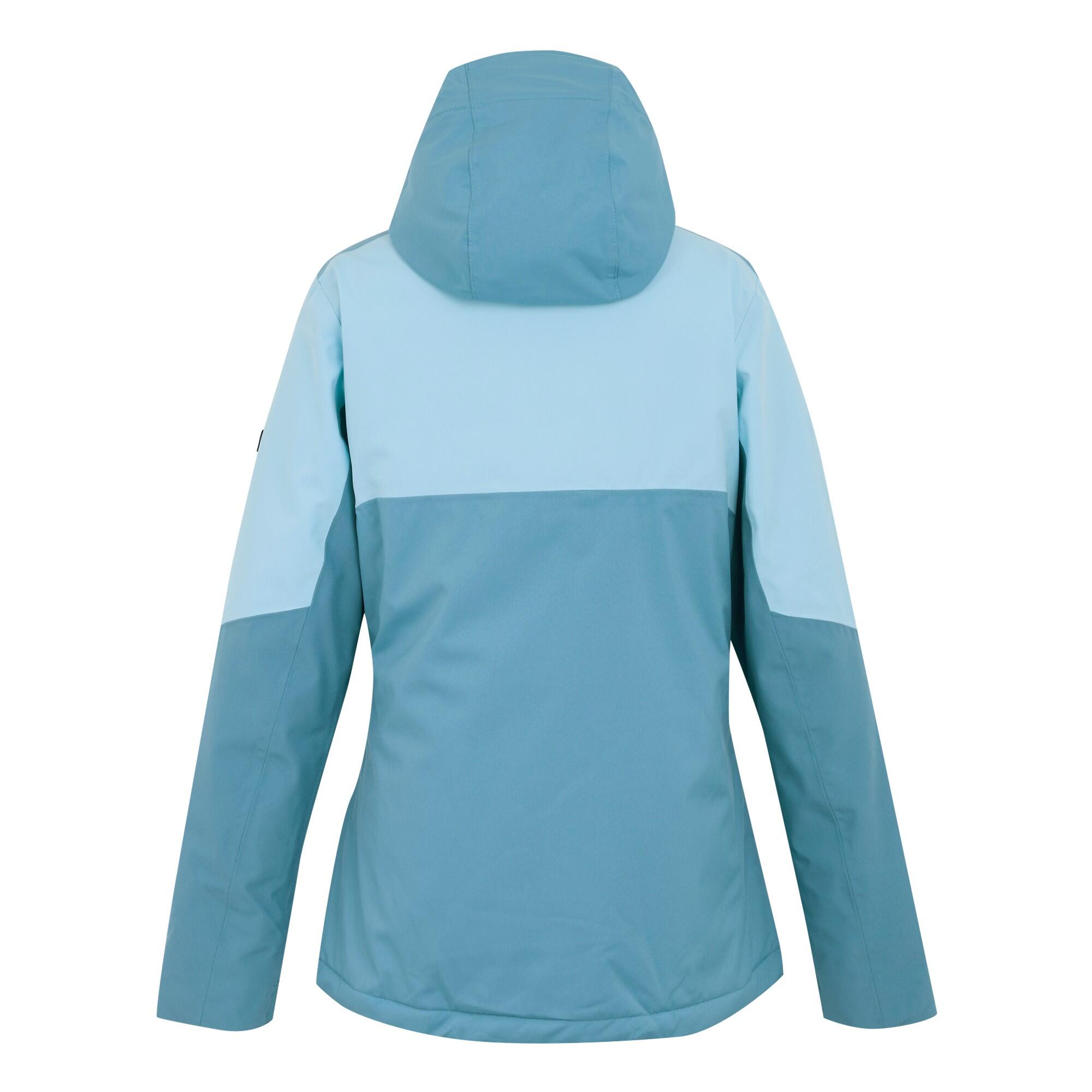 Womens/Ladies Kelora Insulated Waterproof Jacket (Coronet Blue/Clear ...