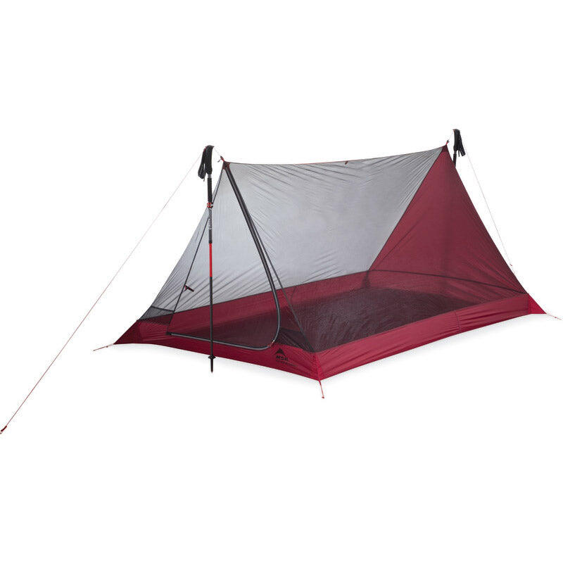 MSR Thru-Hiker Mesh House 3 Trekking Pole Shelter MSR | Decathlon