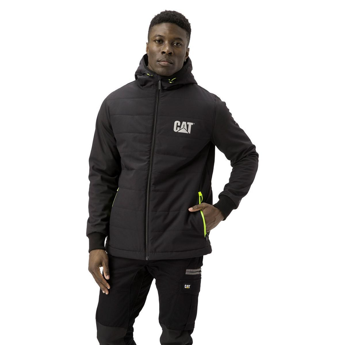 Caterpillar Tech Hybrid Jacket Black XXXX-Large Black CATERPILLAR ...