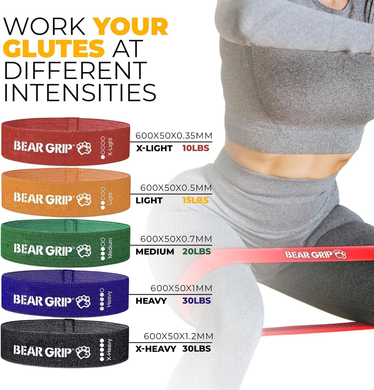 Mini Glute Activation Hip Band BEAR GRIP | Decathlon