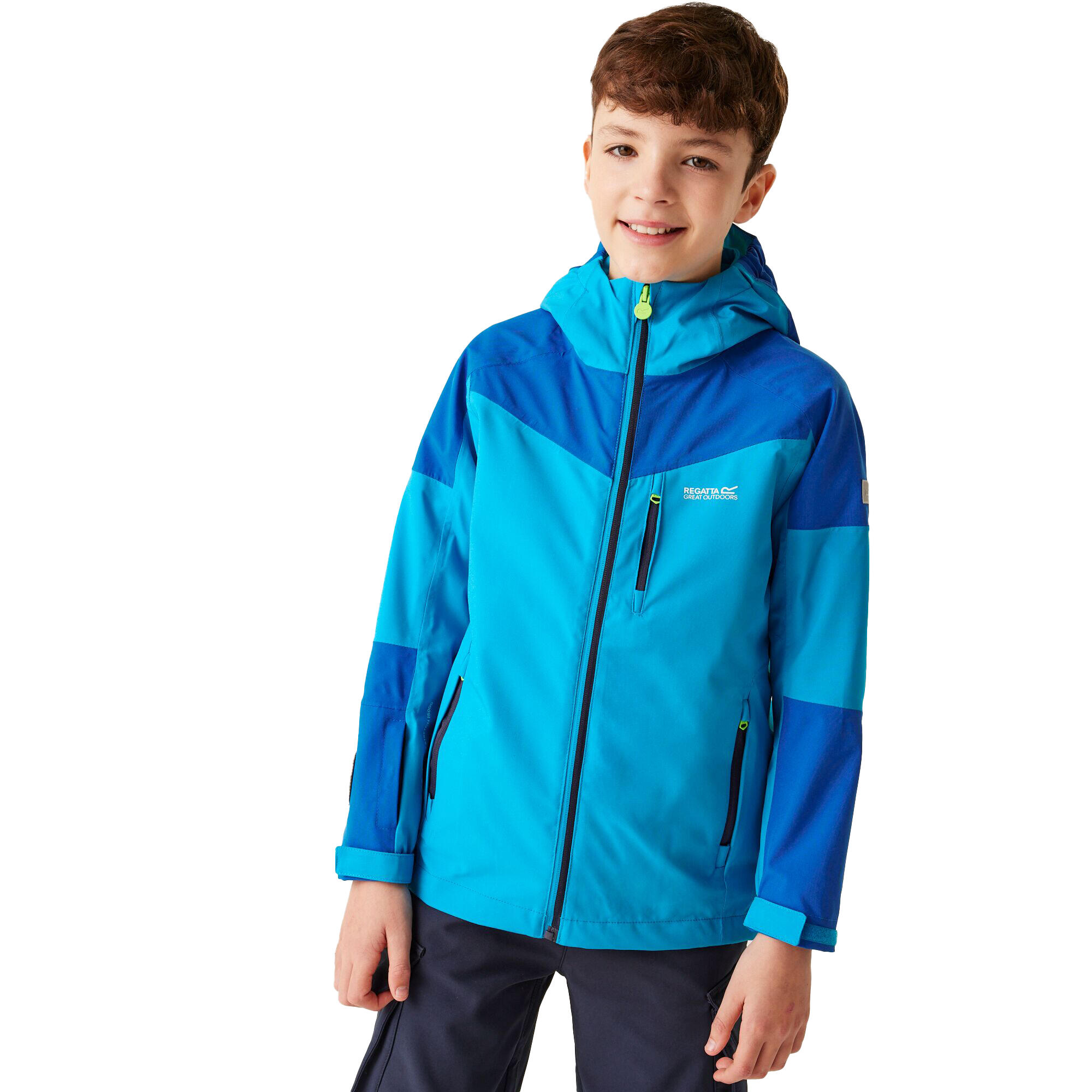 Boys Trekktain 3 in 1 Jacket (Hydro Blue/Olympian Blue) REGATTA | Decathlon