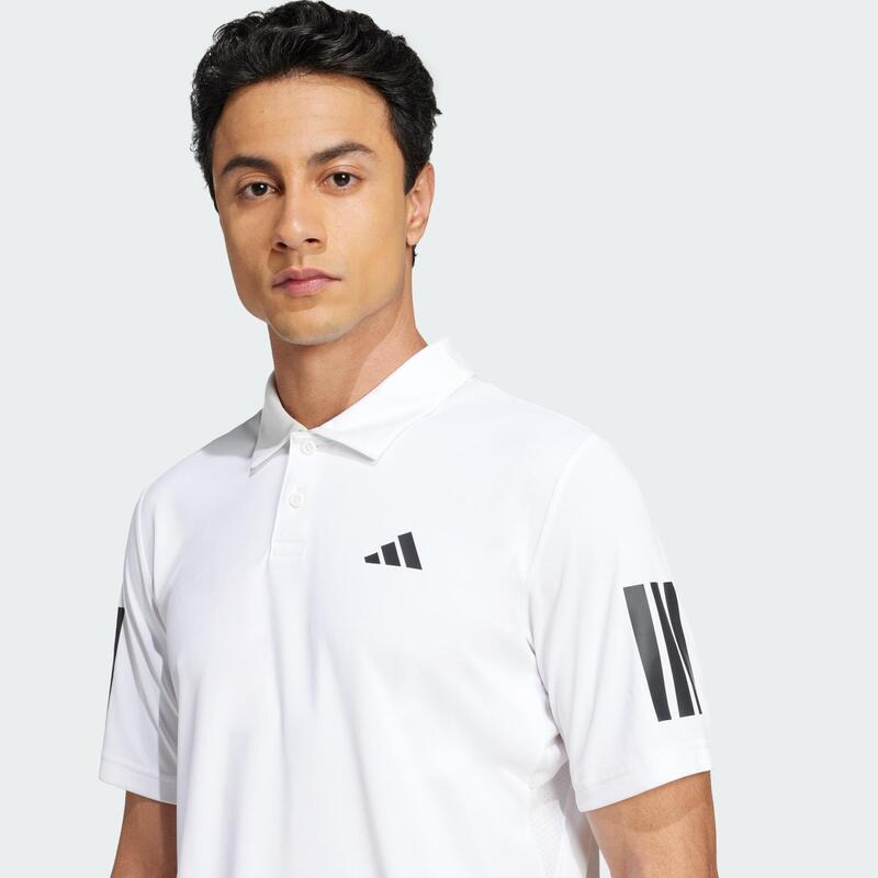 Adidas Club 3STR galléros póló fekete ADIDAS - Decathlon