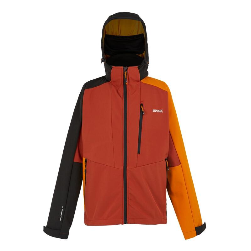 Veste Softshell HEWITTS Homme (Ocre Rouge / Noir) REGATTA | Decathlon