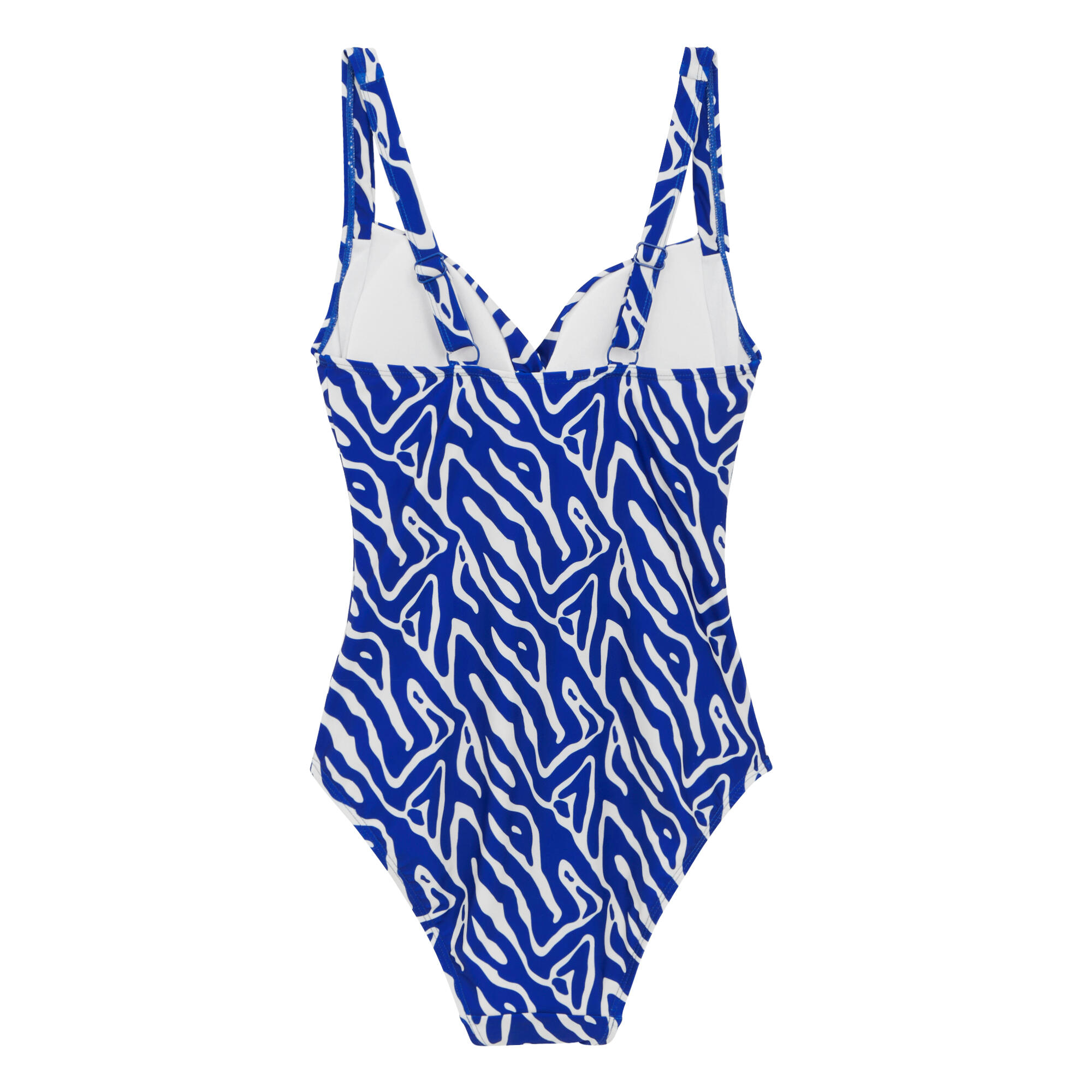 Womens/Ladies Sakari Abstract Tummy Control One Piece Swimsuit ...