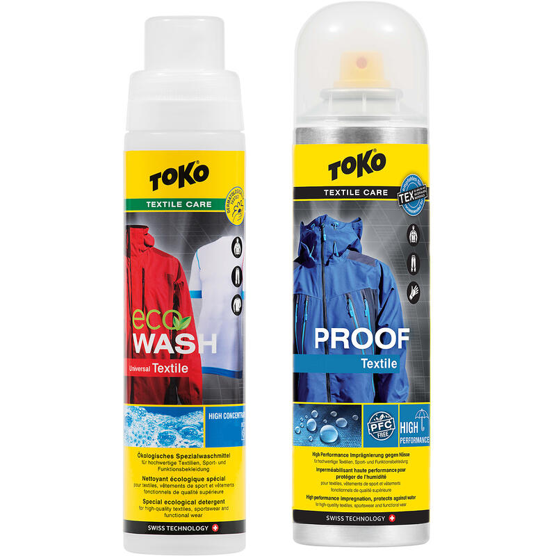 Toko Duo-Pack Textile Proof & Eco Textile Wash TOKO - Decathlon