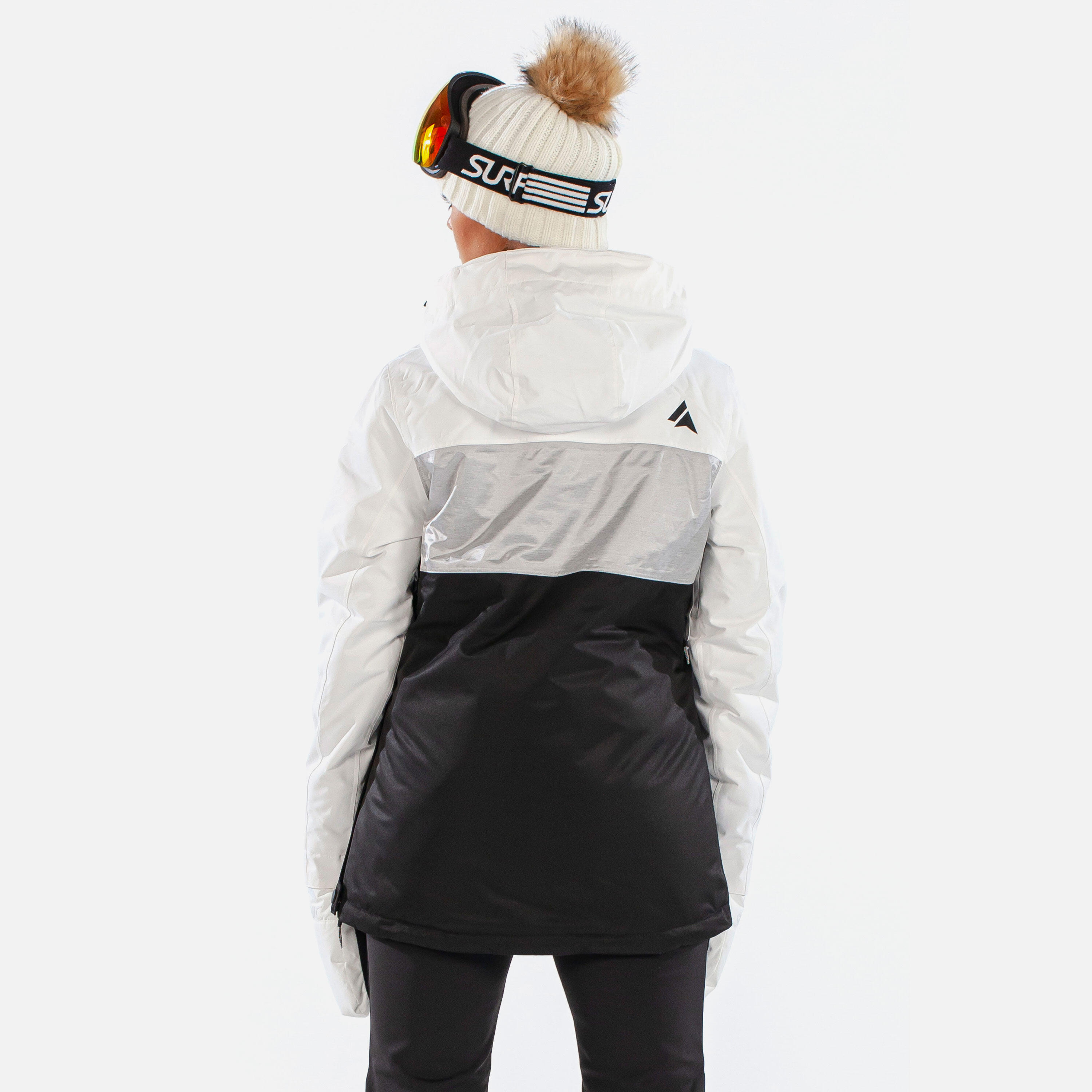 Odyssey Womens Ski Jacket Optic White | Decathlon
