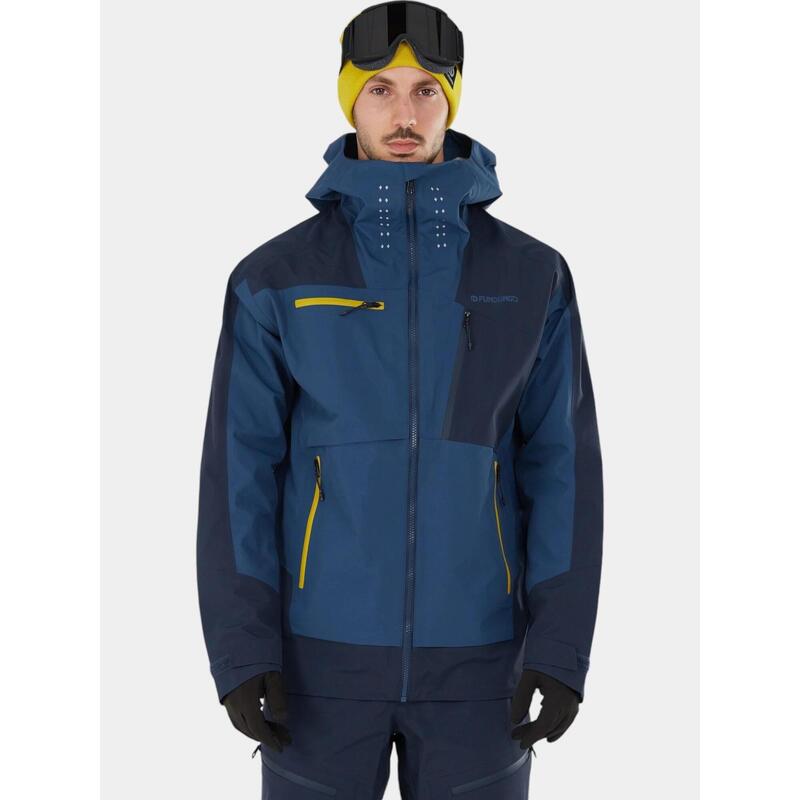 FUNDANGO - Geaca de schi Manota 3L Shell Jacket - albastru barbati ...