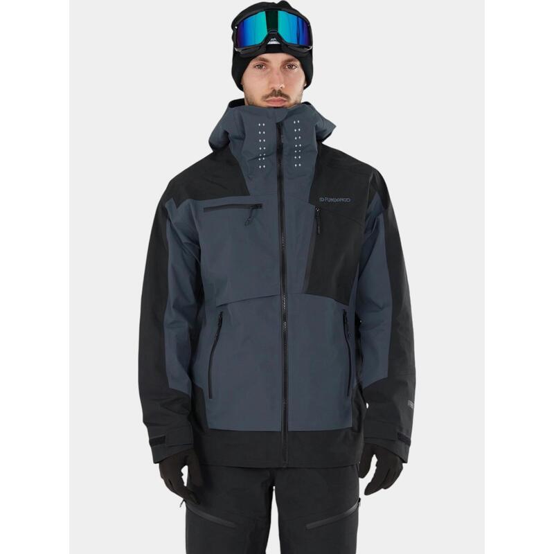 FUNDANGO - Geaca de schi Manota 3L Shell Jacket - rosu barbati | Decathlon
