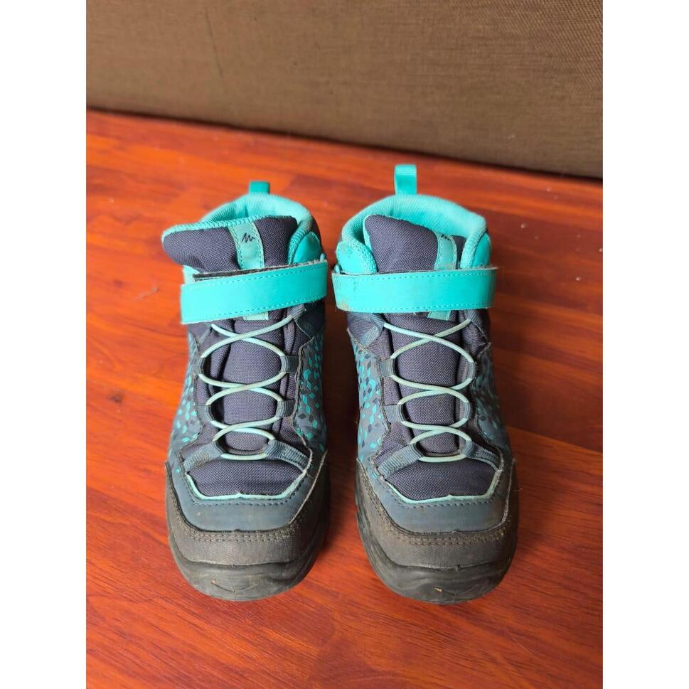 QUECHUA Tussen Particulieren - Waterdichte wandelschoenen groen | Decathlon