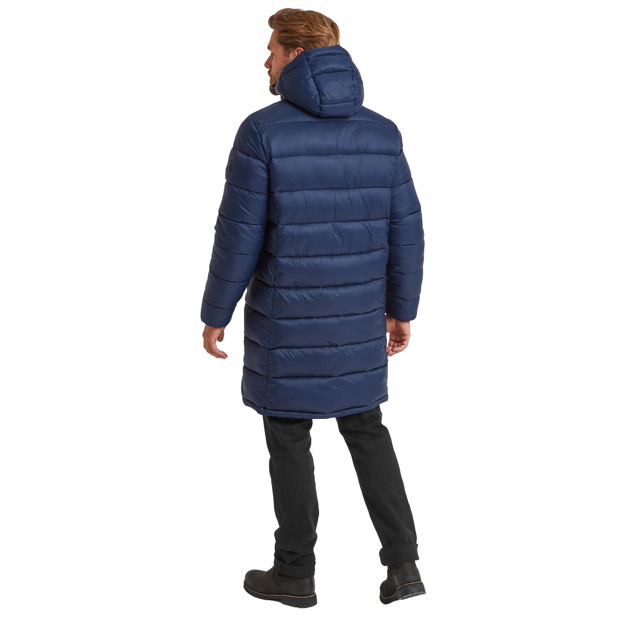 Mens Barnby Long Padded Jacket (Dark Indigo) TOG24 | Decathlon