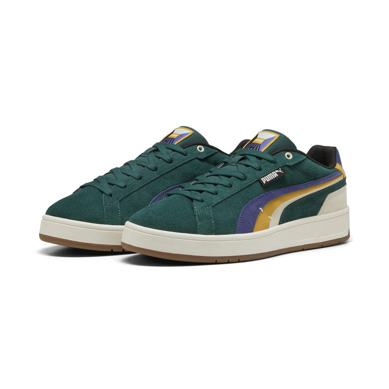 Sneakers Court Classico Greenside PUMA Alpine Snow Black Dark Myrtle ...