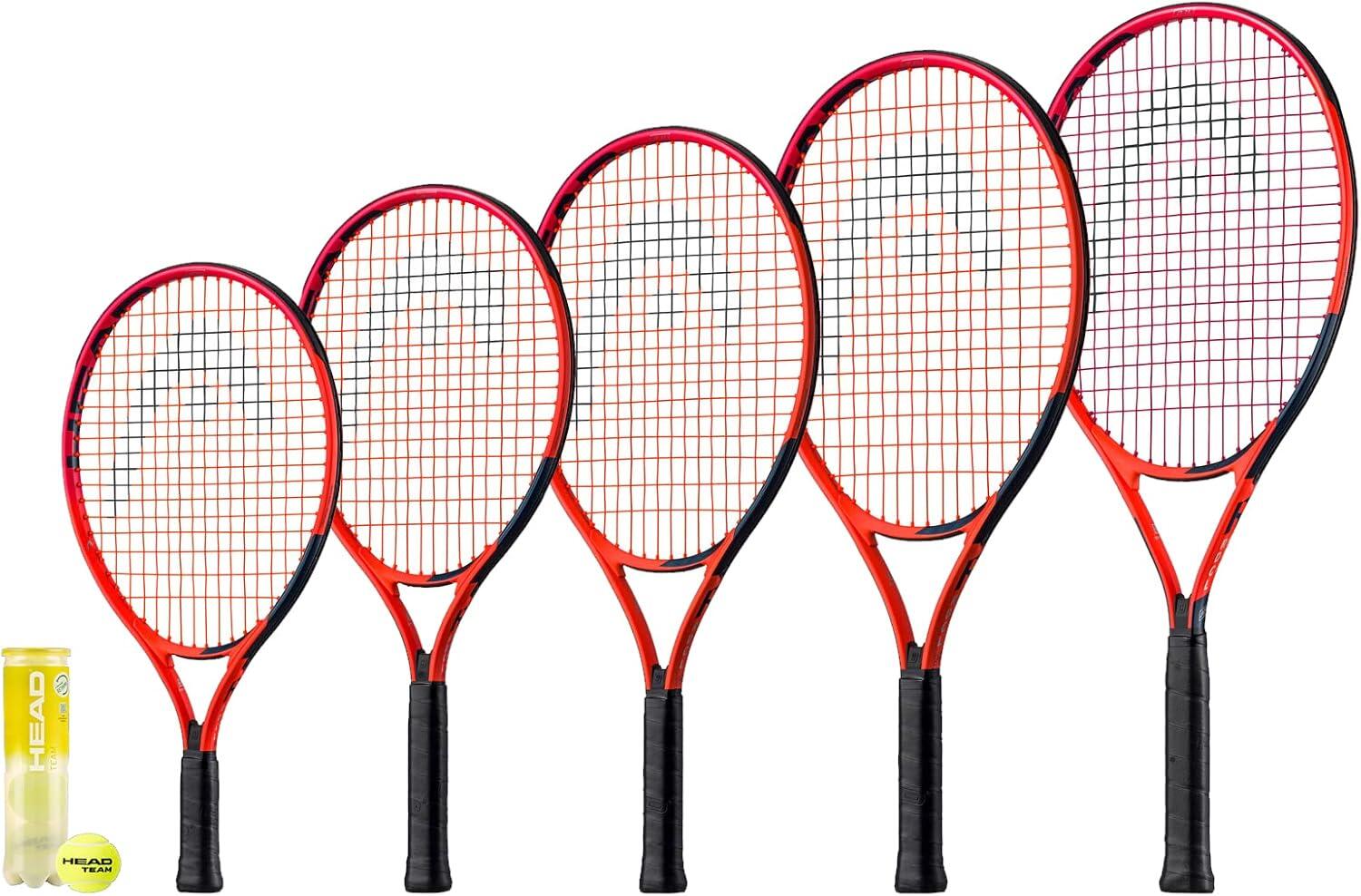 HEAD Radical 25" Junior Tennis Racket, Cover & Balls HEAD | Decathlon