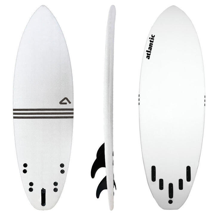 Planche de Surf Softboard Shark - Epoxy + Fibre de Verre ATLANTIC BOARDS | Decathlon