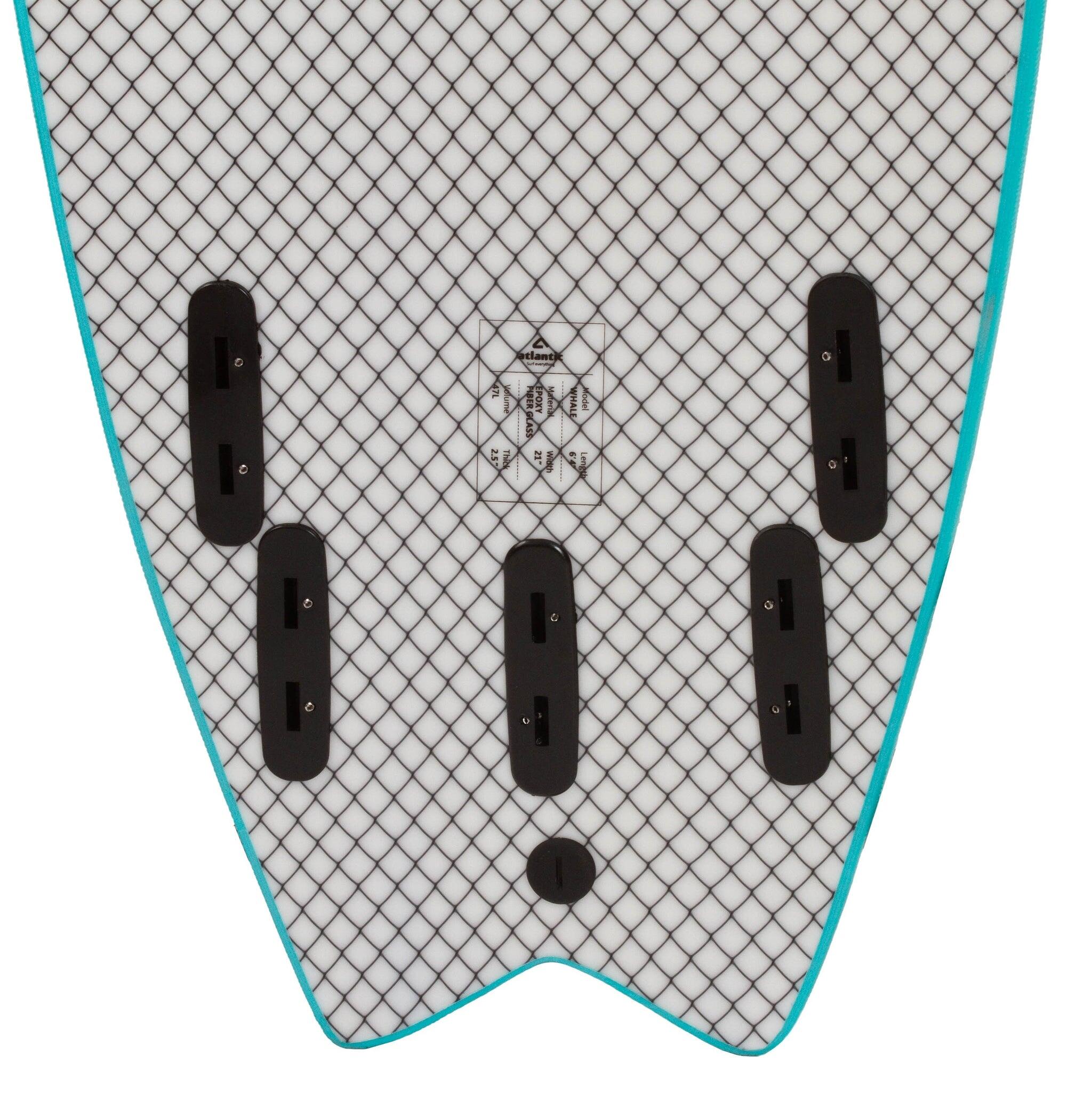 Softboard Whale Epoxy EPS 5'7" - Crocodile Skin IXPE ATLANTIC BOARDS ...