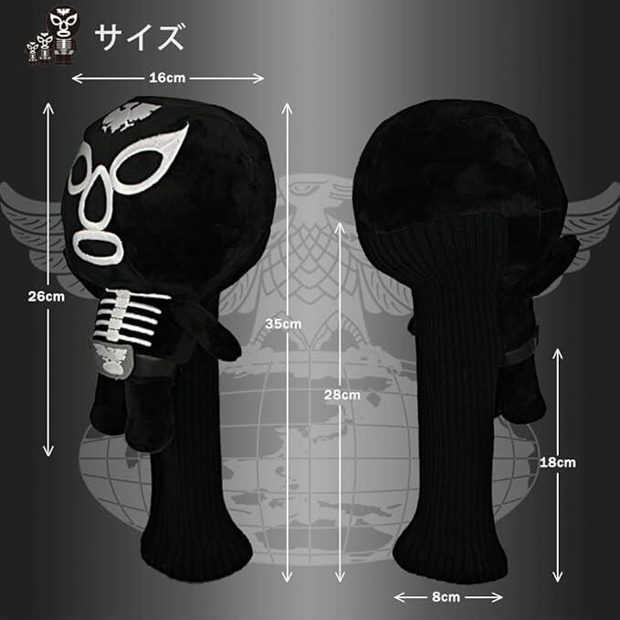 OHC0036 KAMEN RIDER SHOCKER FIGHTER GOLF DRIVER HEAD COVER