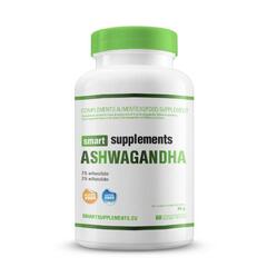 SMART SUPPLEMENTS Ashwagandha 500mg - 60 plantaardige capsules Smart ...