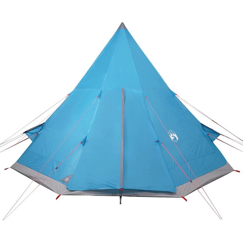 VIDAXL - Cort de camping vidaXL Tipi pentru 4 persoane albastru | Decathlon