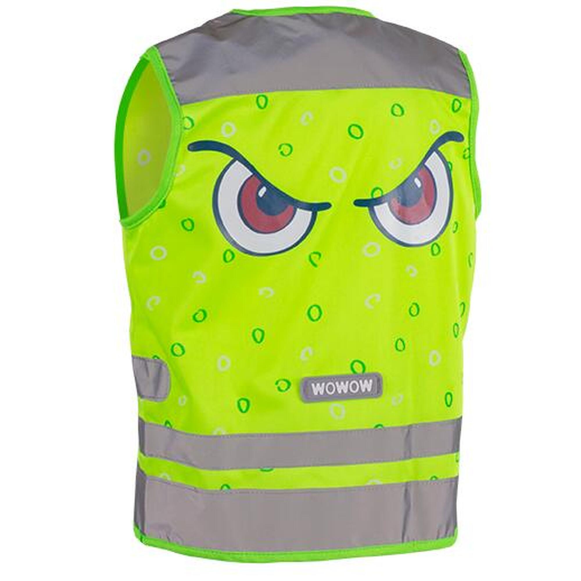Wowow Veste Réfléchissante pour Enfants Taille XS Verte WOWOW - Decathlon