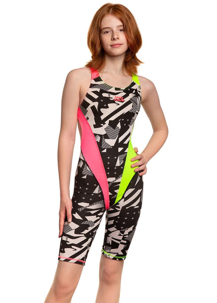 Mad Wave PBT A3 Junior Kneeskin - Bianco / Multicolore MAD WAVE | Decathlon