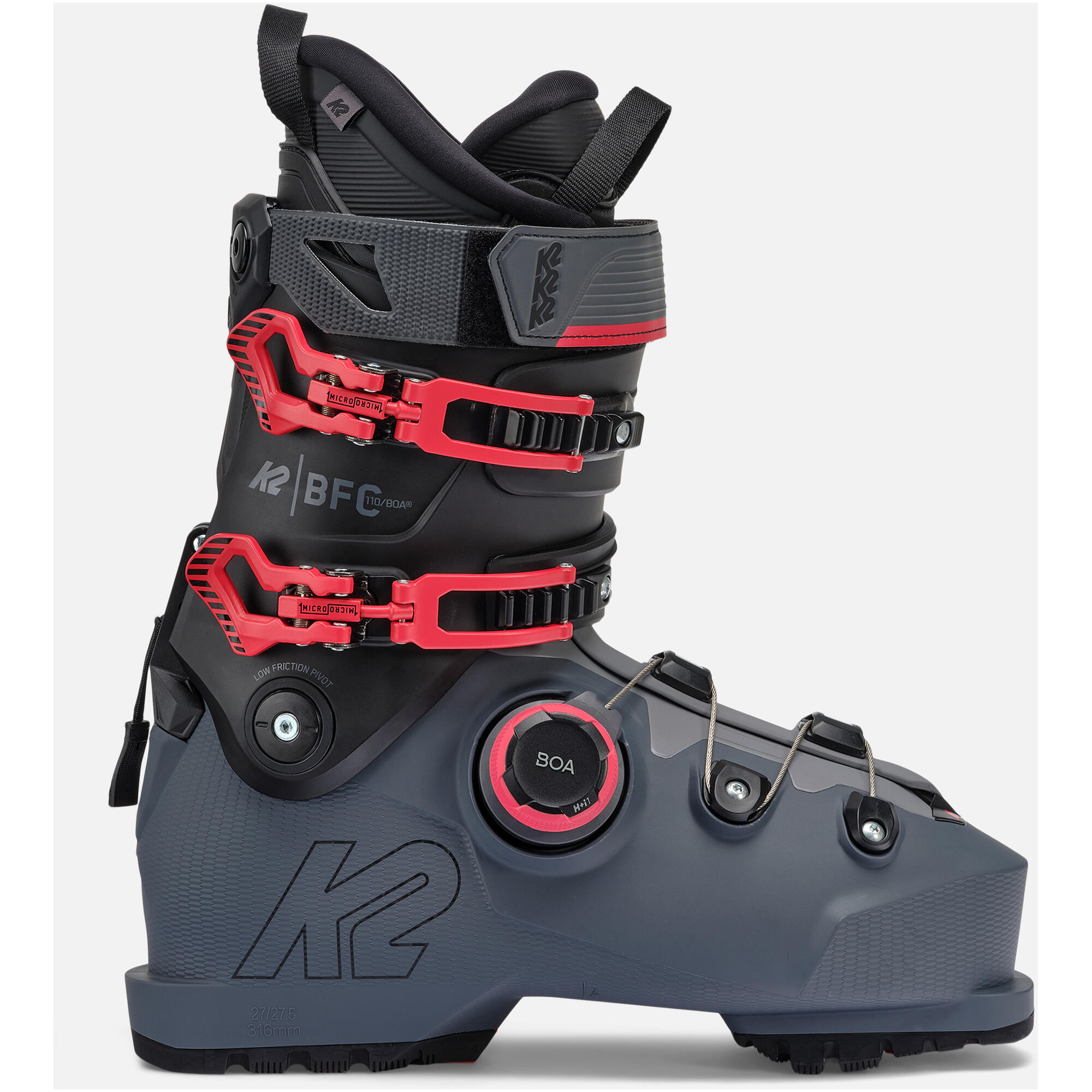 K2 BFC 110 BOA Scarponi Sci Uomo - 26.5 - Grigio K2 | Decathlon