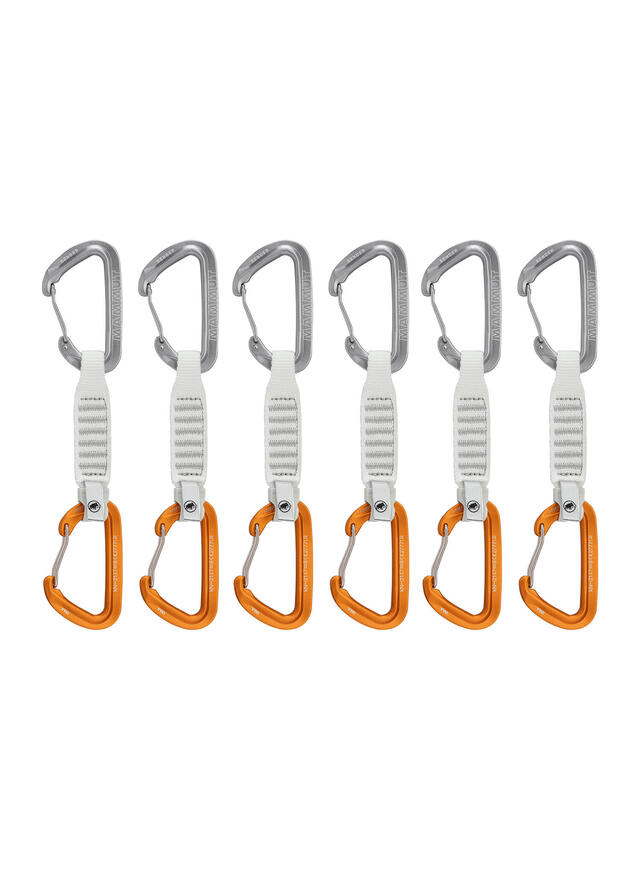 Ekspresy wspinaczkowe Mammut Sender Wire 12 cm 6-Pack Quickdraws MAMMUT ...
