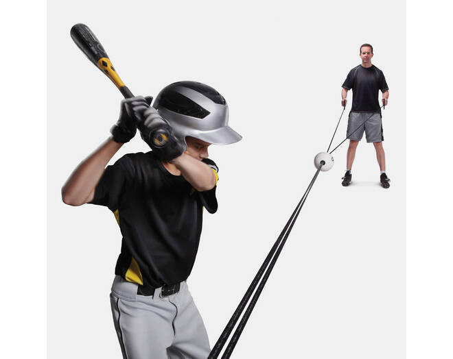 SKLZ Zip-n-Hit Pro Fun Baseball Training Device for Swing Improvement ...