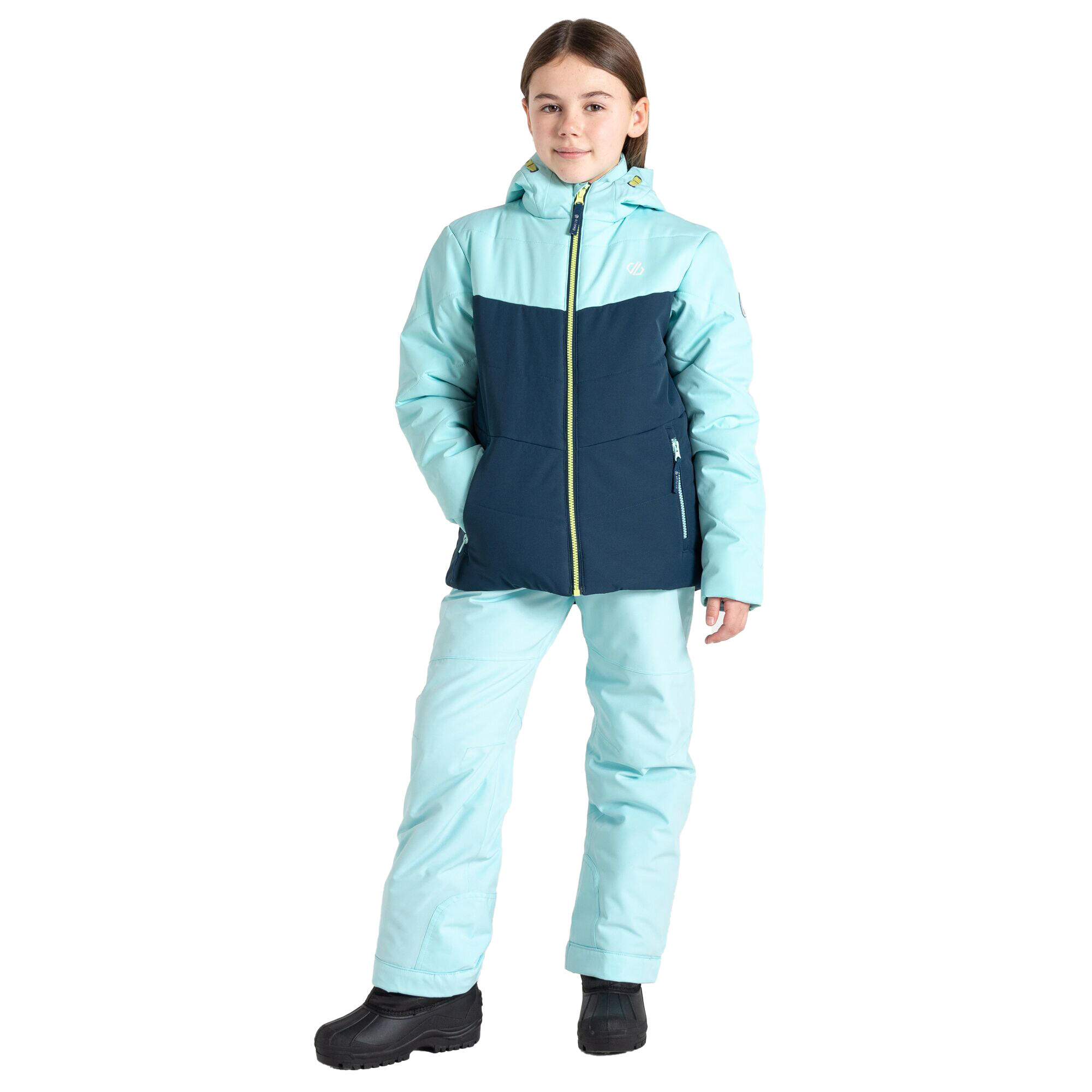 Childrens/Kids Jolly Padded Jacket (Moonlight Denim/Water Ballet) DARE ...