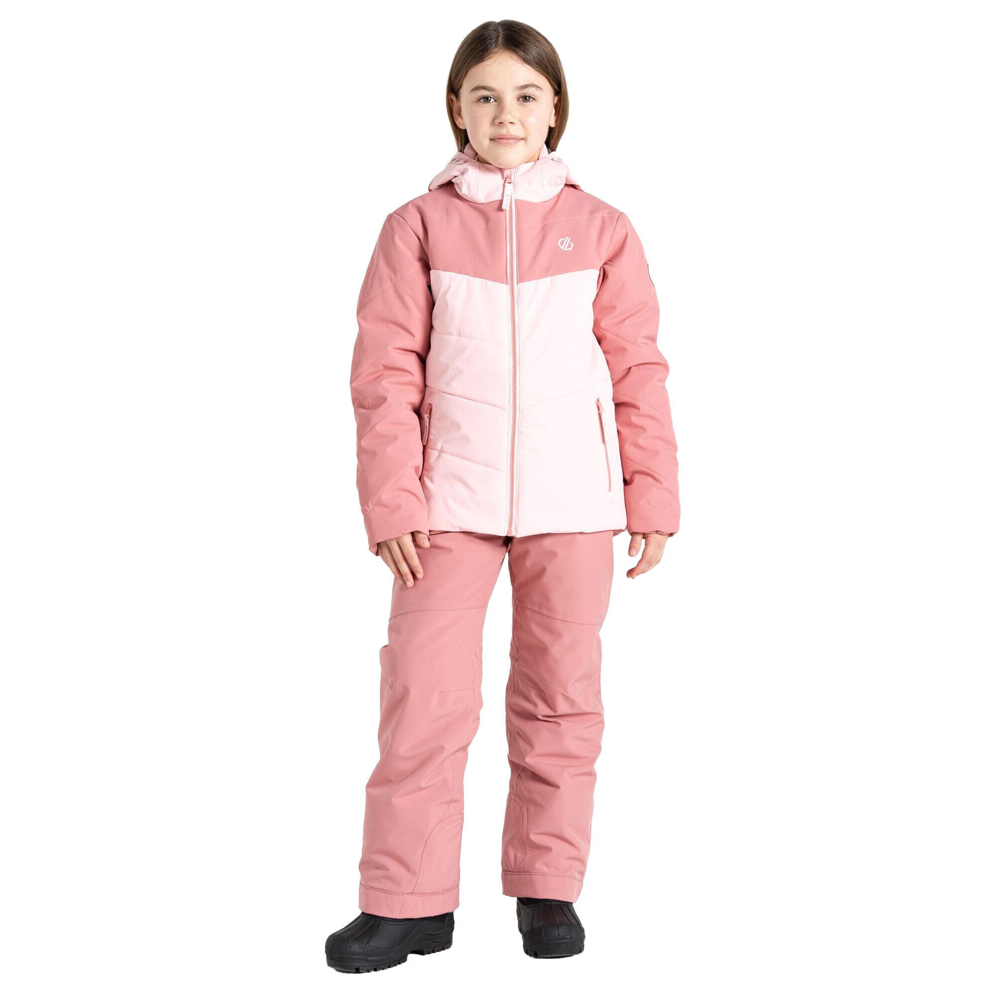 Casaco Acolchoado Jolly Criança Rosa cristal/Rosa poeirenta DARE 2B ...